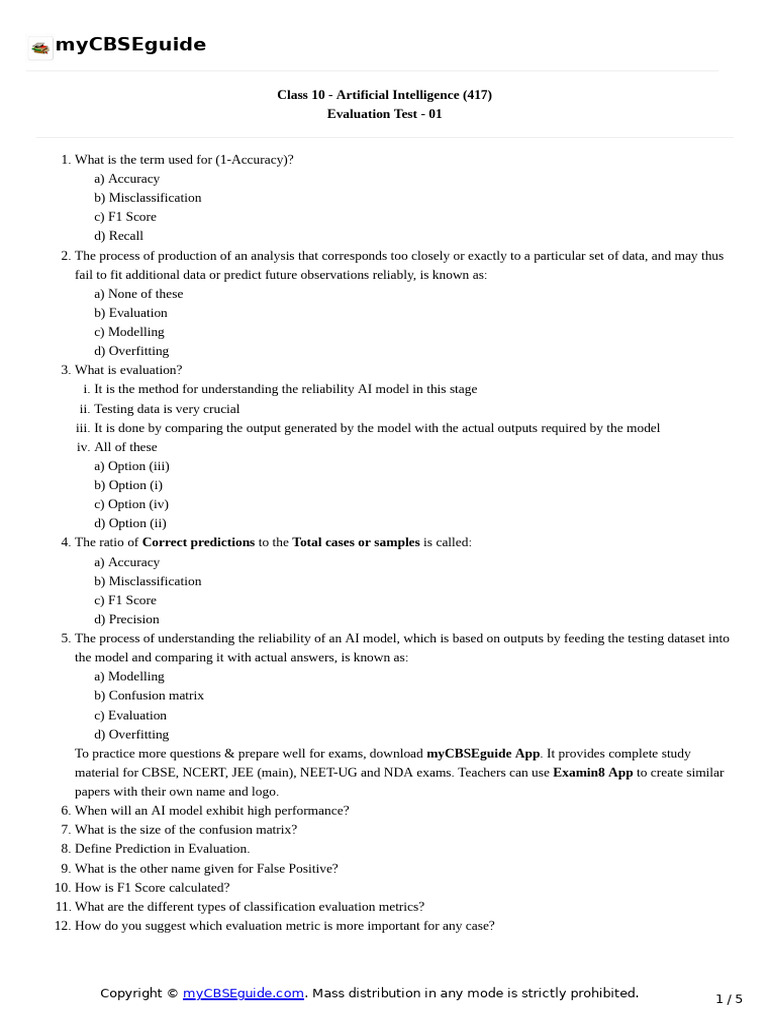 10_ai_evaluation_tp01 | PDF | Systems Science | Applied Mathematics