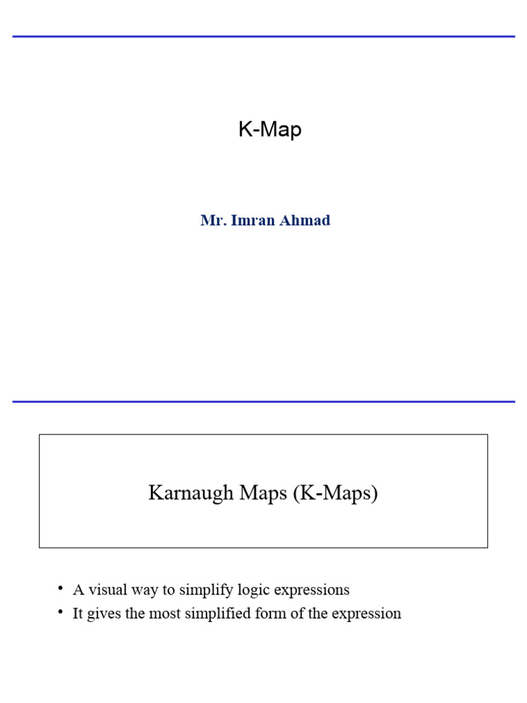 Kmaps | PDF | Mathematical Logic | Algebra