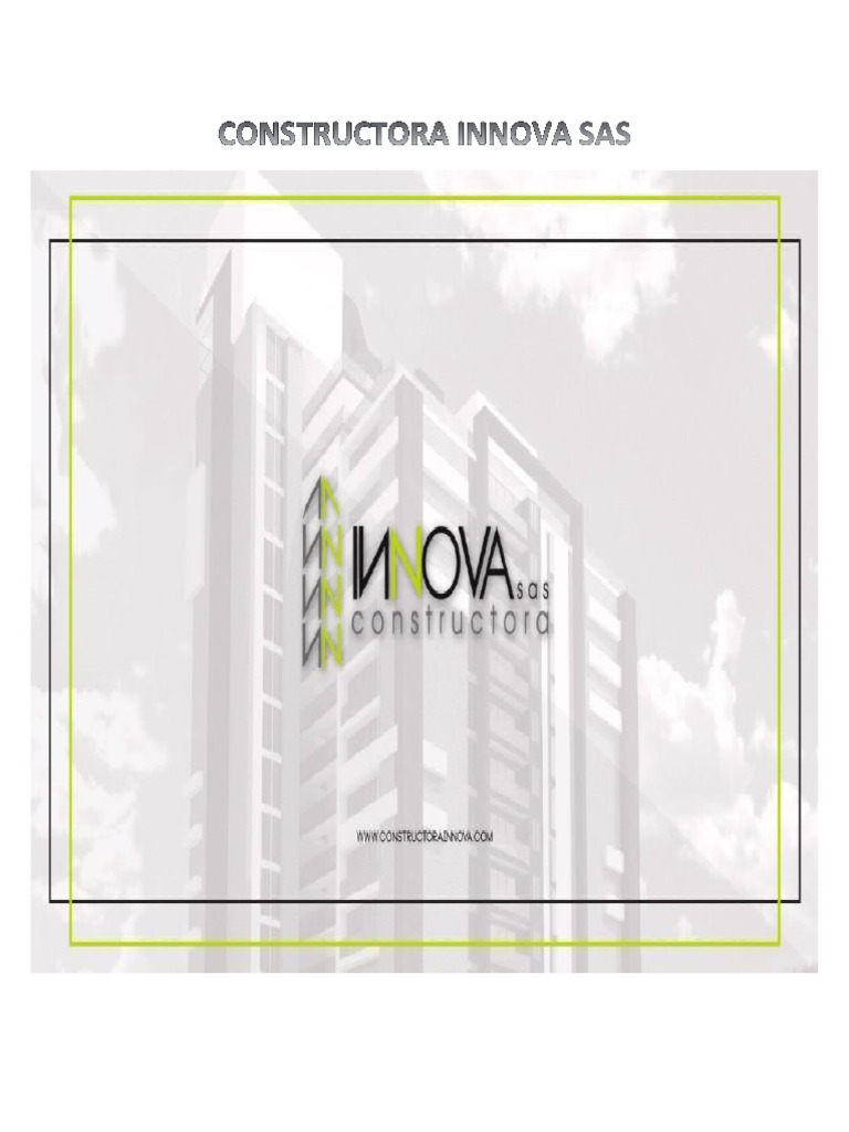 Constructora INNOVA SAS - Docx 2 | PDF | Gestión de recursos humanos