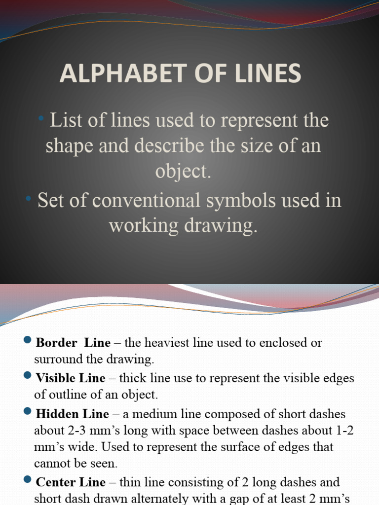 ALPHABET-OF-LINES | PDF