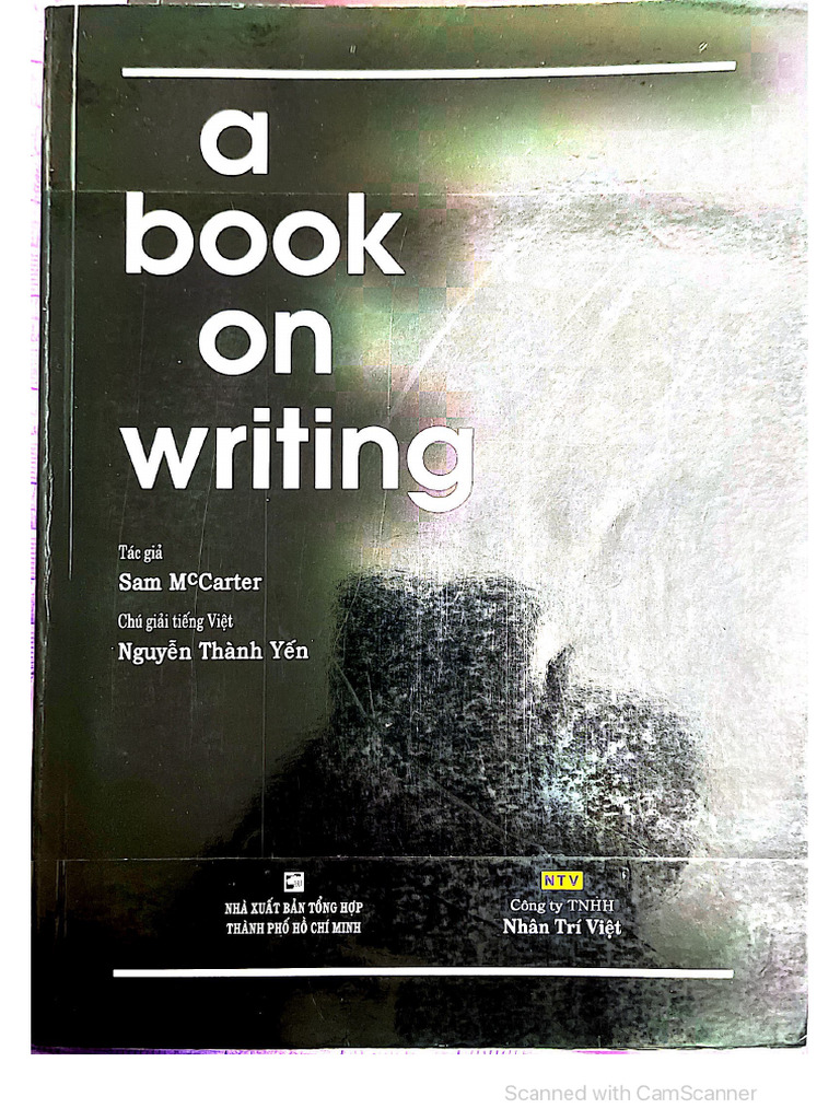 A Book On Writing | PDF