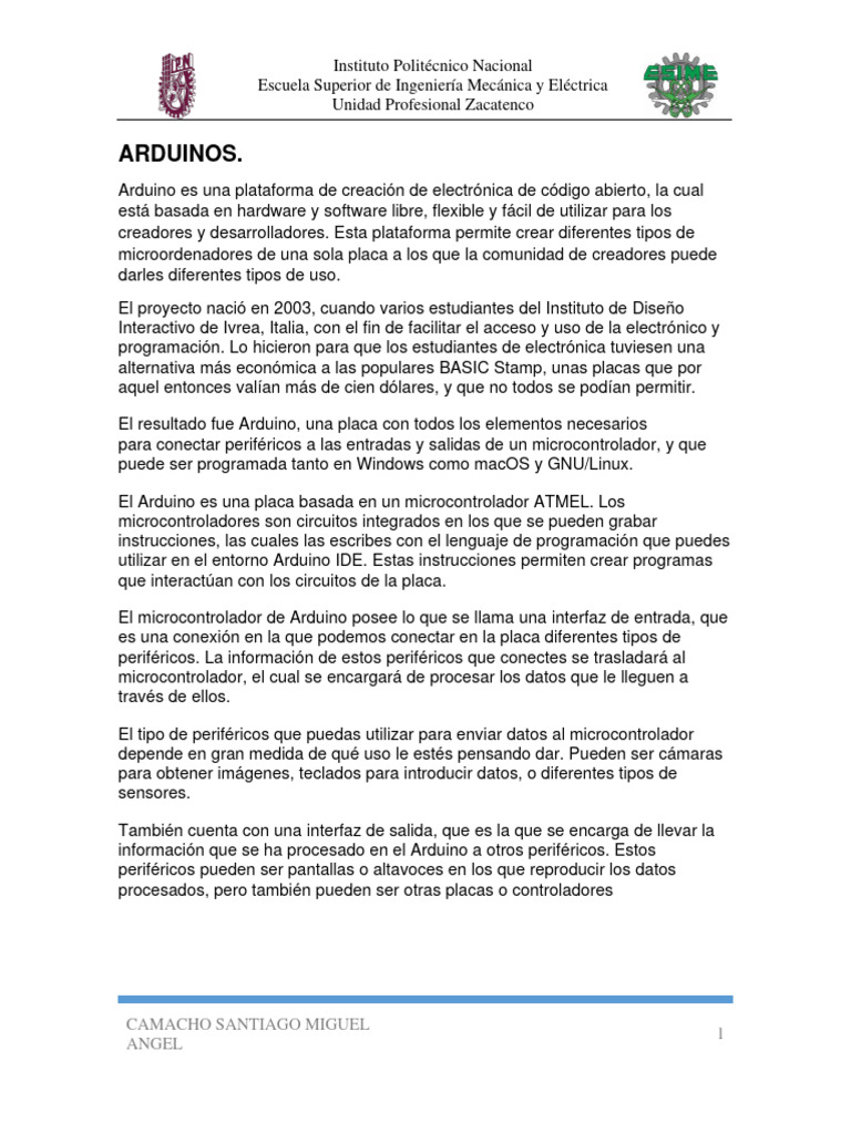 Actividad 3 Aprendiendo Arduinos En Tinkercad Descargar Gratis Pdf Arduino Microcontrolador