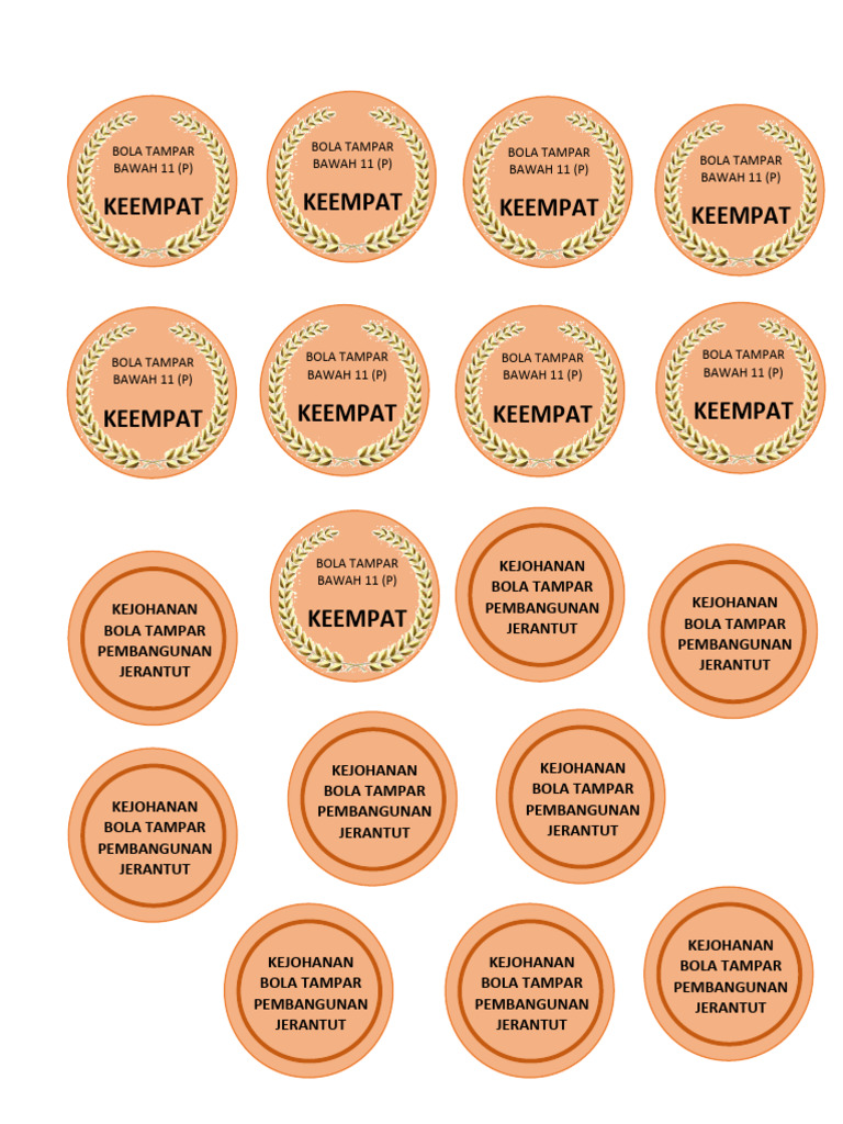 Medal BOLA TAMPAR | PDF