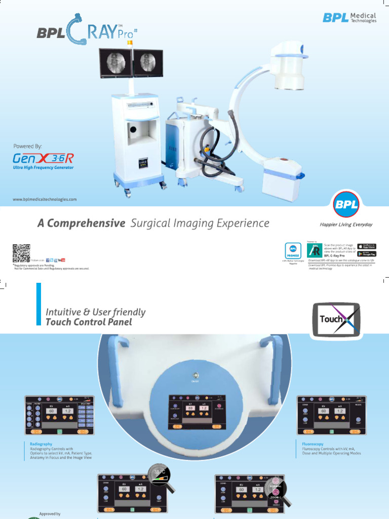 BPL C Ray Pro C Arm Machine | PDF