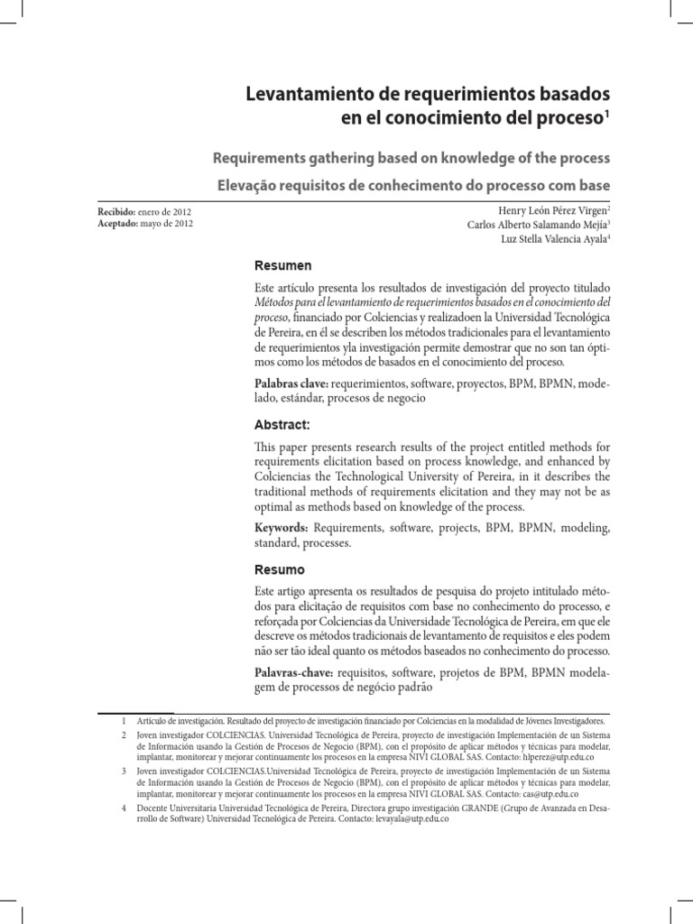 Levantamiento de Informacion | Descargar gratis PDF | Software | Informática