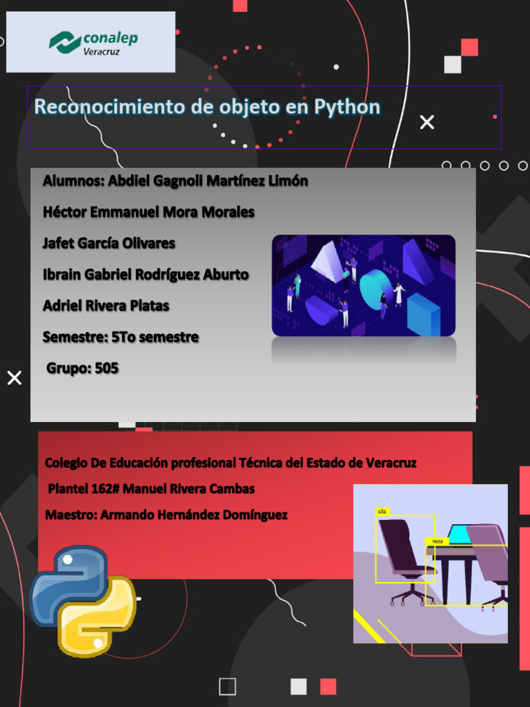 Proyecto Final Reconocimiento de Objetos en Python | PDF | Visión por computador | Objeto ...