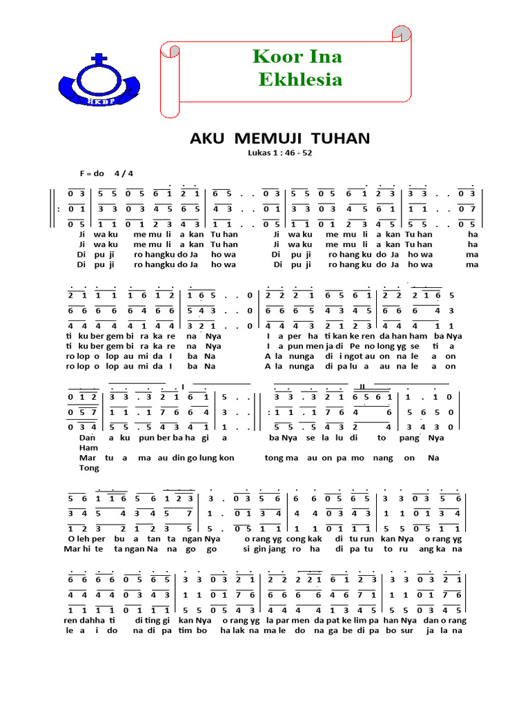 Aku Memuji Tuhan | PDF
