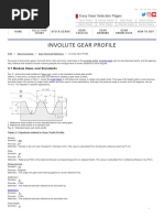 Basic Gear Terminology and Calculation | PDF | Gear | Wear