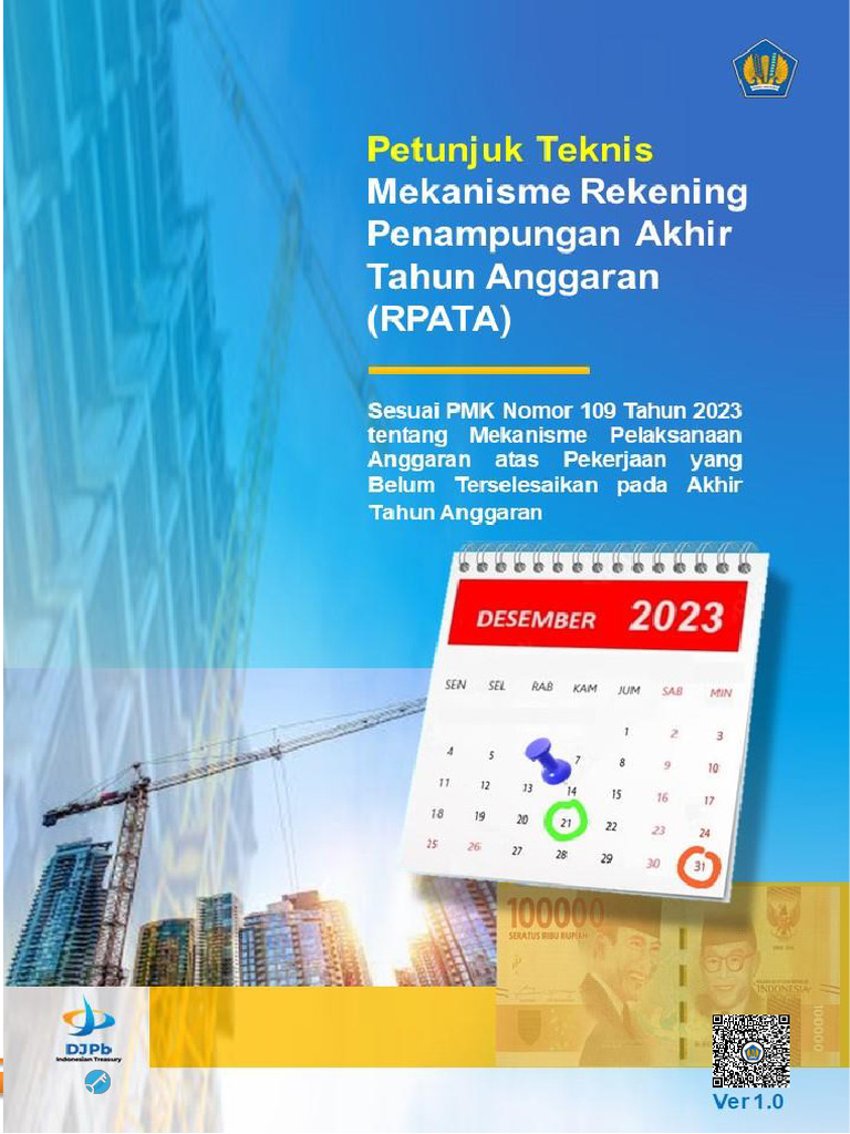 Petunjuk Teknis RPATA 2023 | PDF | Pengelolaan Keuangan & Uang ...