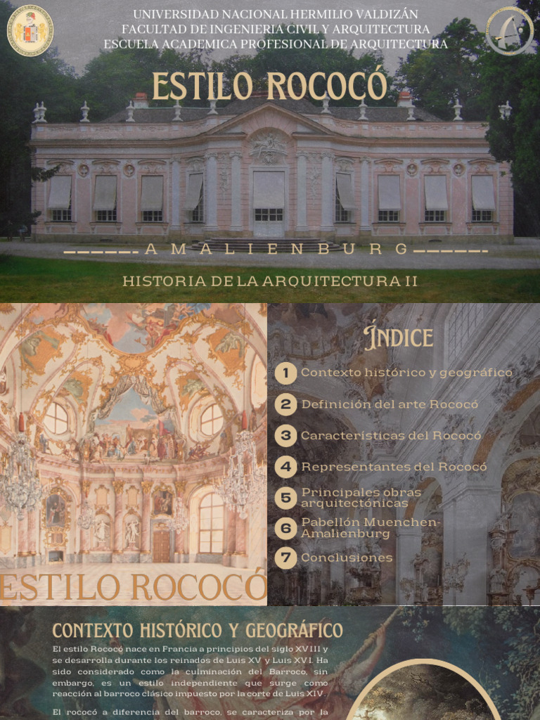 ROCOCÓ Y EL Amalienburg | PDF | Barroco