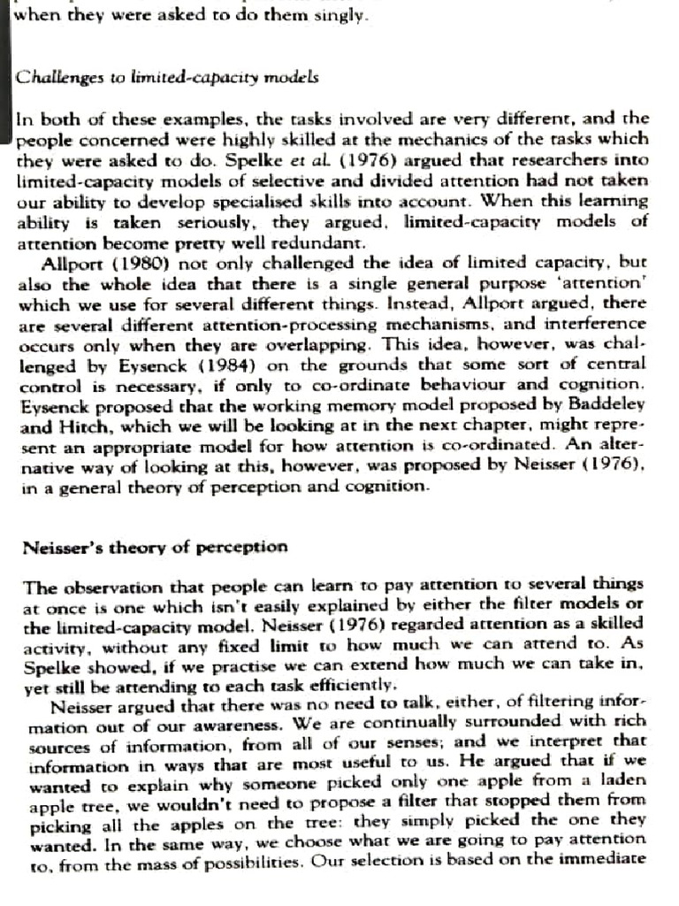 Neiser Perception (Nicky Hayes) | PDF | Perception | Schema (Psychology)