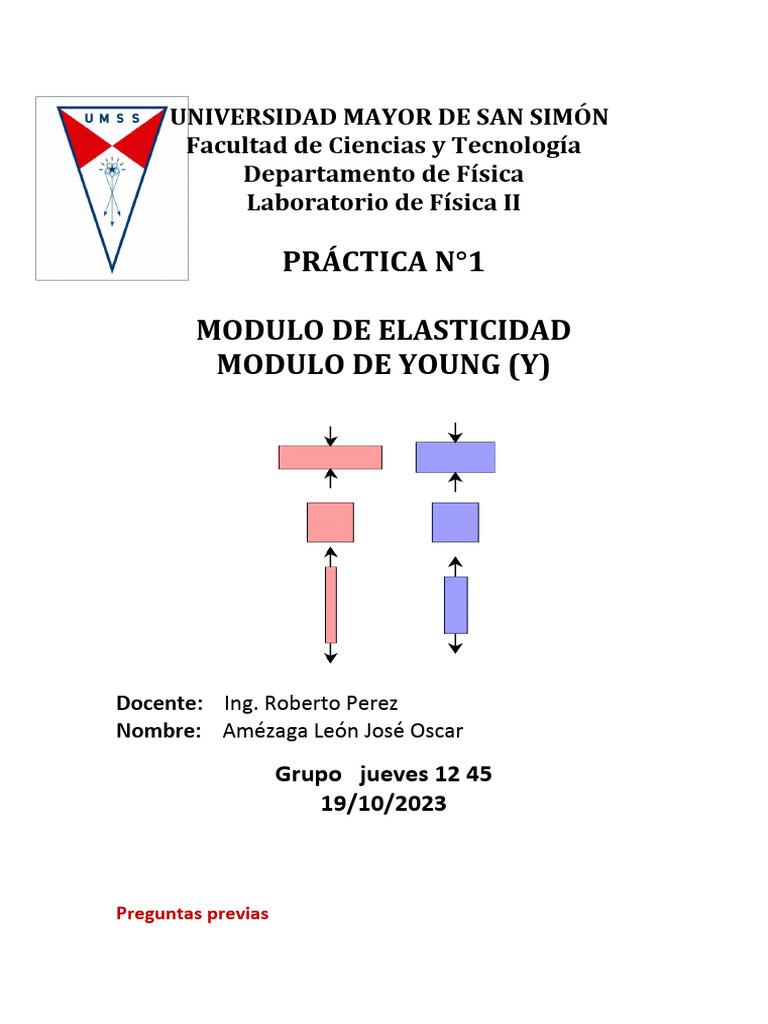 Modulo de Young | PDF | El módulo de Young | Deformación (ingeniería)