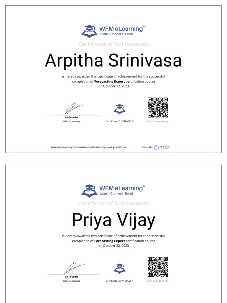 Forecasting Expert B7 Certificates | PDF | Applications Of Cryptography ...