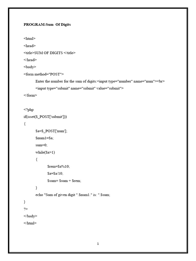 PHP Lab Programs | PDF | Login | Computer Programming PHP Lab Programs | PDF | Login | Computer Programming