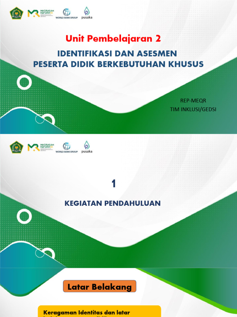 Identifikasi & Asesmen PDBK | PDF | Karier & Perkembangan | Pengembangan Diri