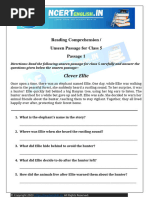 Unseen Poem For Class 5 | PDF