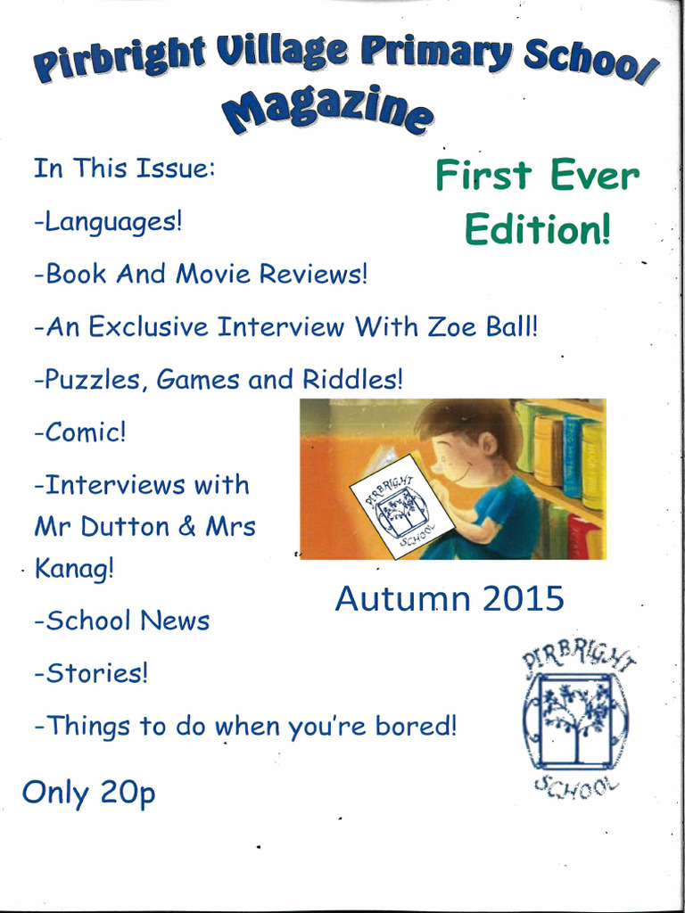 Pvps School Magazine Autumn 2015 | PDF