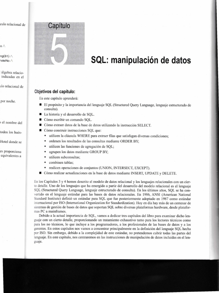 Sentencias SQL | PDF