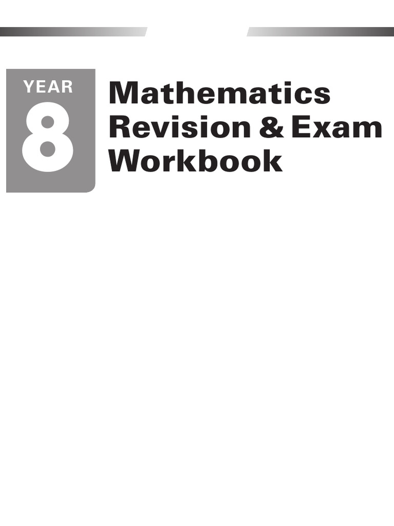 Excel Mathematics Revision Exam Workbook Year 8 | PDF | Area | Numbers