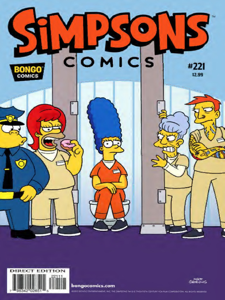 Simpsons Comics #221 | PDF | Characters Created | Television Series Created