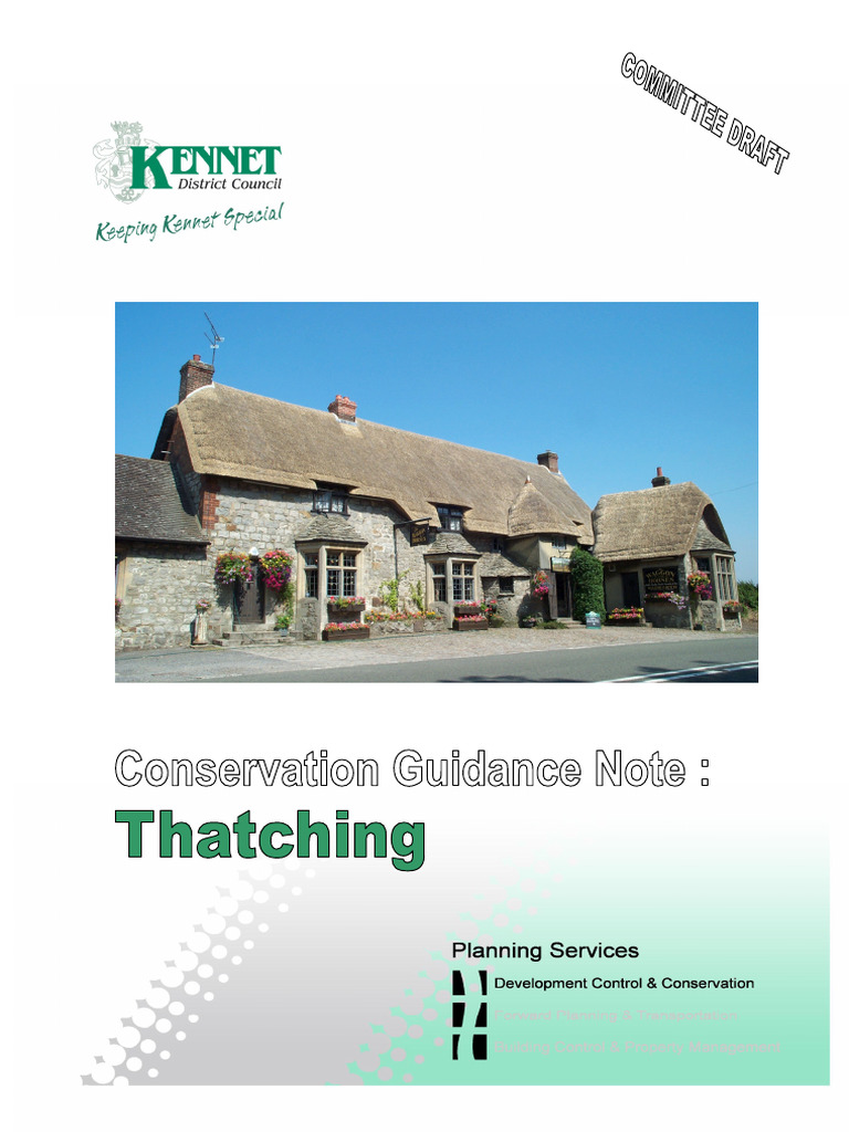 $thatching - Committee Draft | PDF | Roof | Chimney