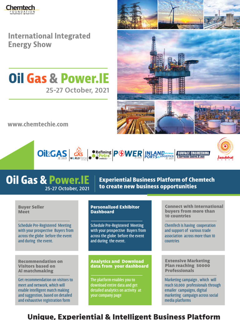 Oil Gas&power Ie Media Kit | PDF | Liquefied Natural Gas | Oil Refinery