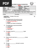 Grade 5 Life Skills Baseline Assessment | PDF