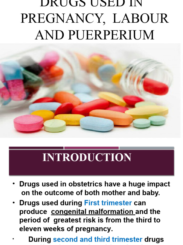 OBG Drugs | PDF | Childbirth | Hypertension