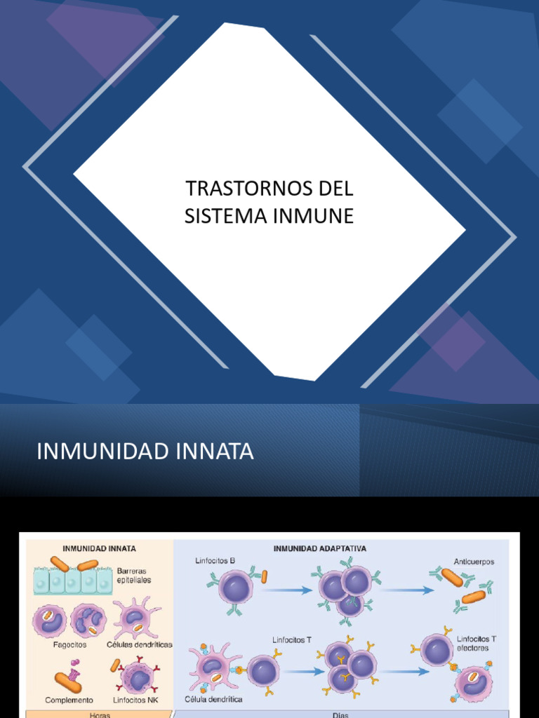 Trastornos Del Sistema Inmune | PDF | Sistema inmune | Linfocitos