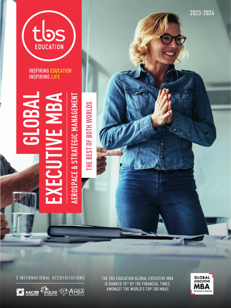 TBS Global Executive MBA Ranked 74th | PDF | Master Of Business ...