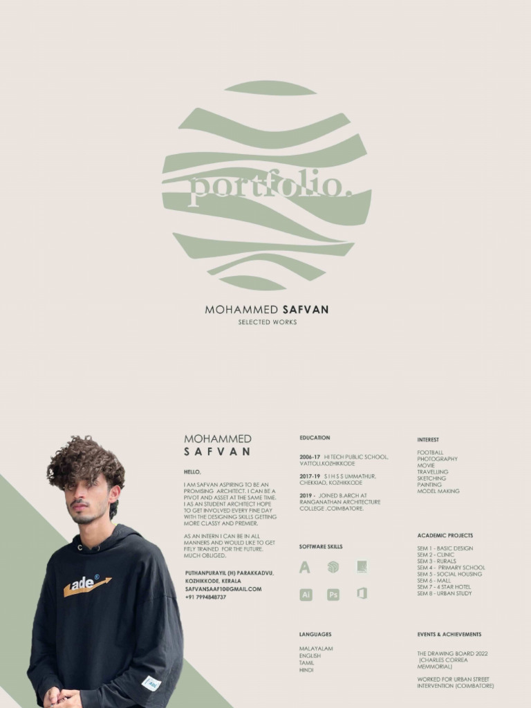 Safvan Portfolio | PDF