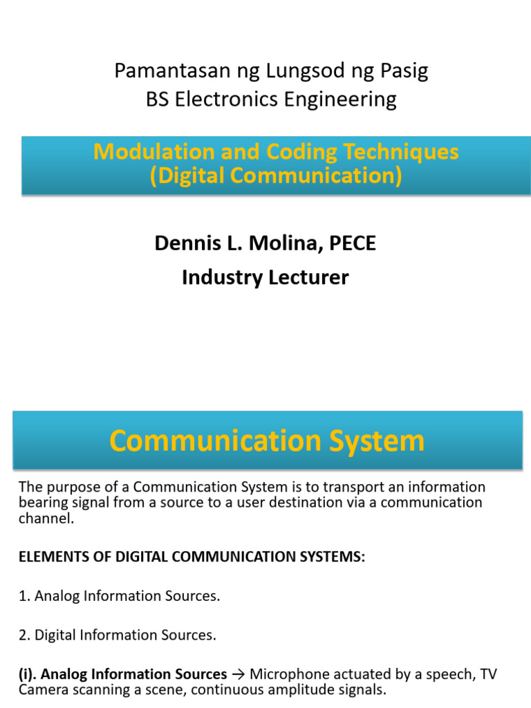 Digital Communications | PDF | Data Compression | Digital Signal