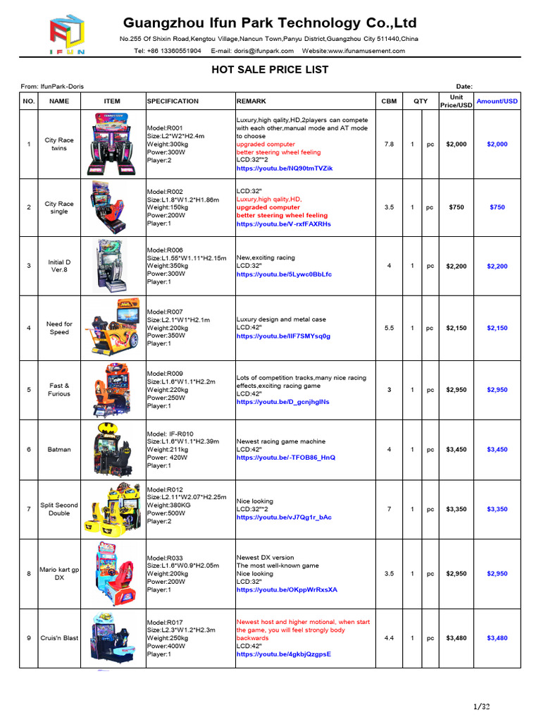 Ifun Park Price List | PDF | Personal Computers