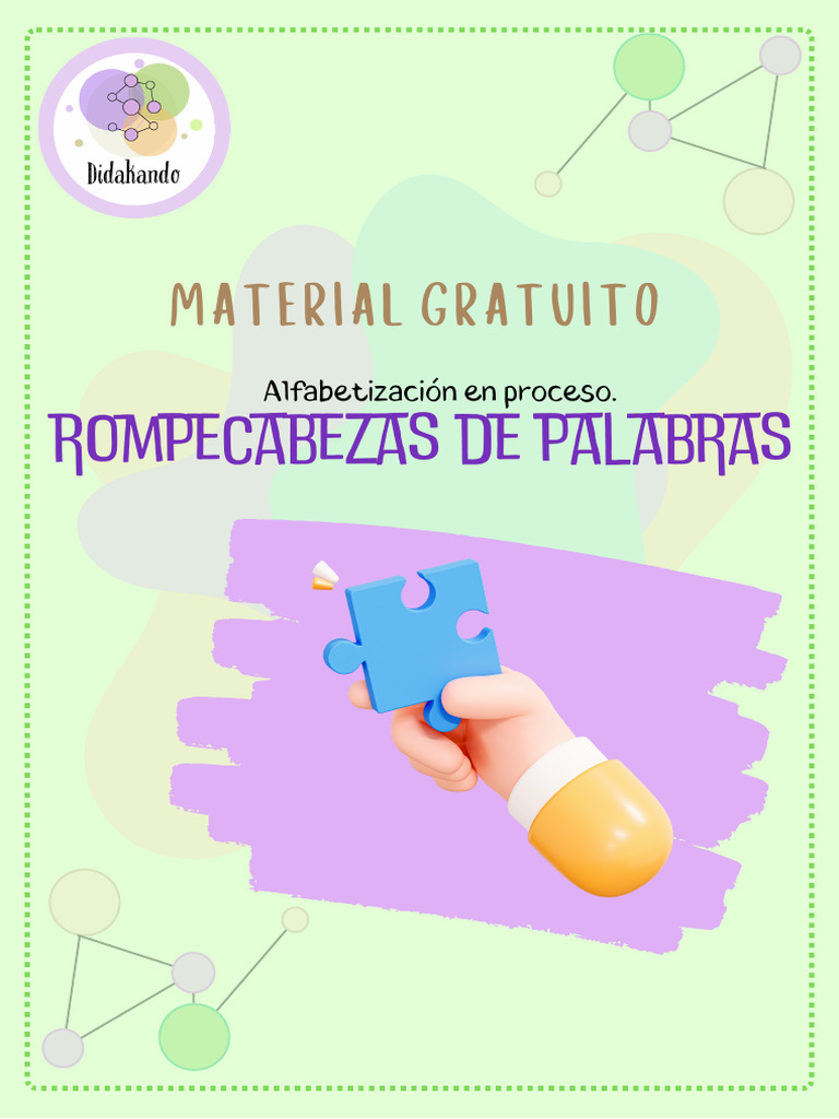 Dossier Rompecabezas de Palabras-Material Gratuito | PDF