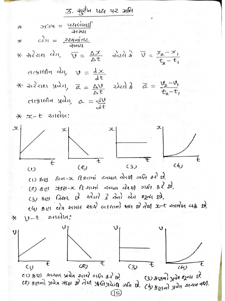 STD 11 Physics CH 3 | PDF