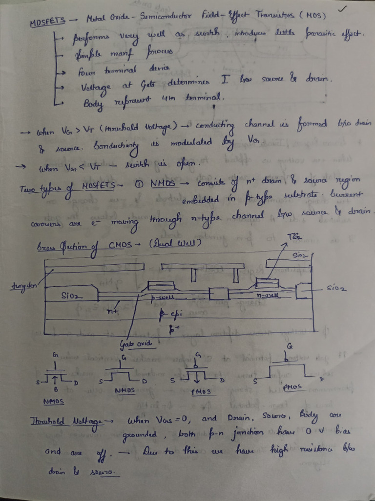 VLSI - SP Notes | PDF