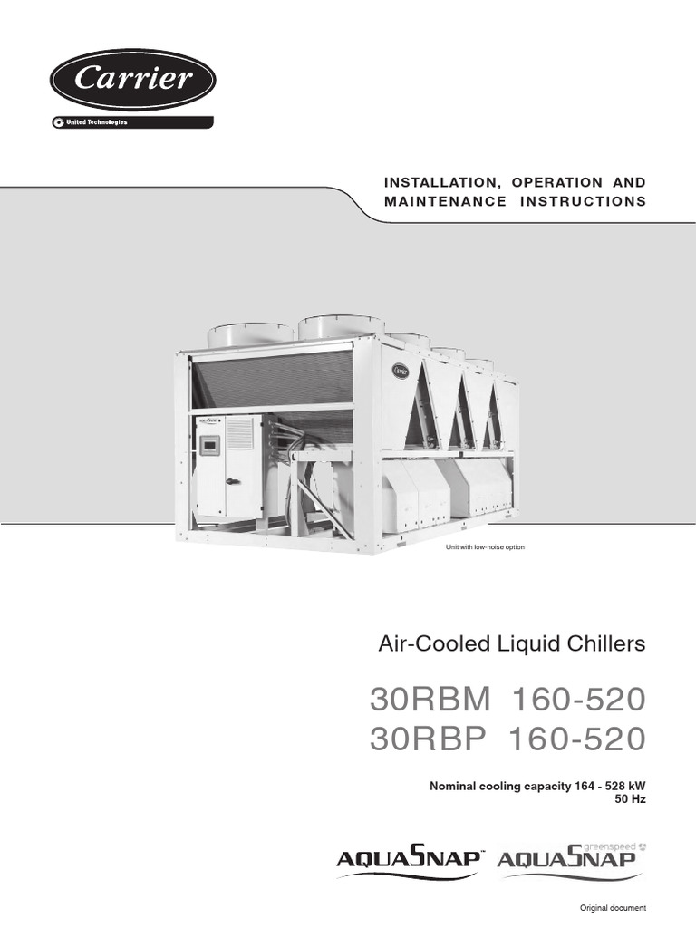 Iom 07 2015 30RBM 30RBP 160 520 LR | PDF | Valve | Leak