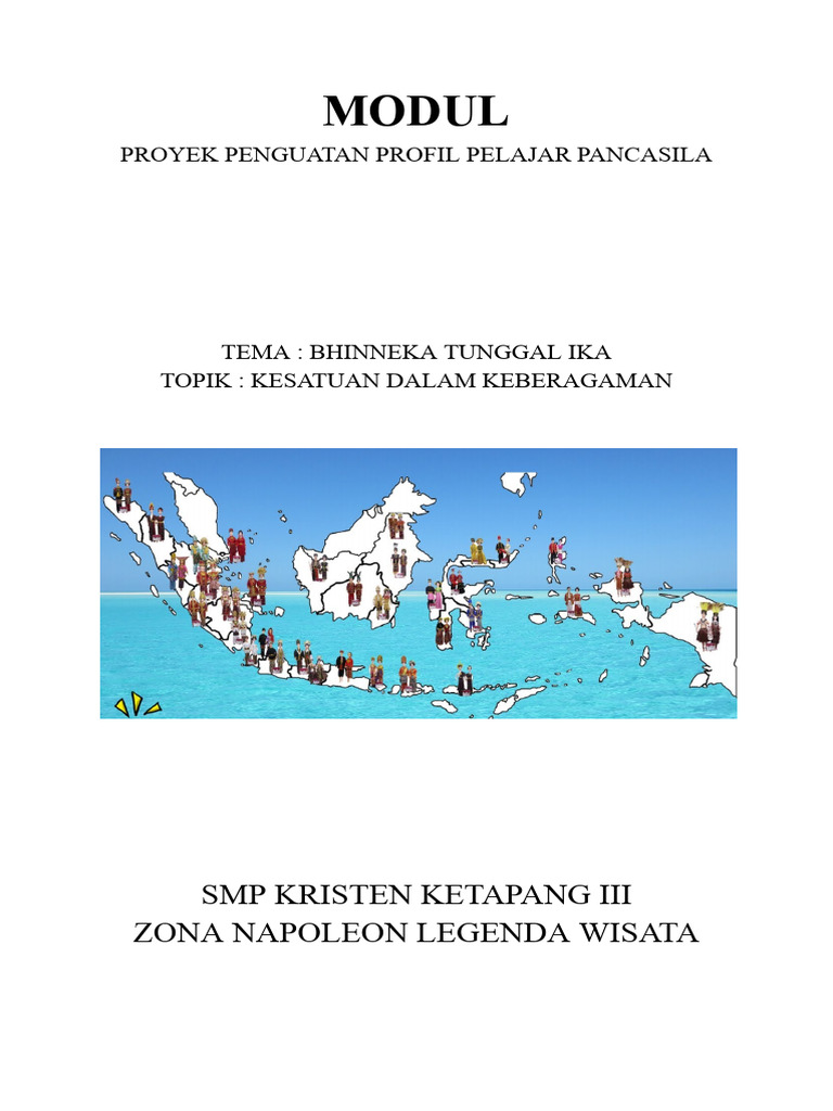 Modul P5 Kebhinekaan Tunggal Ika Pdf