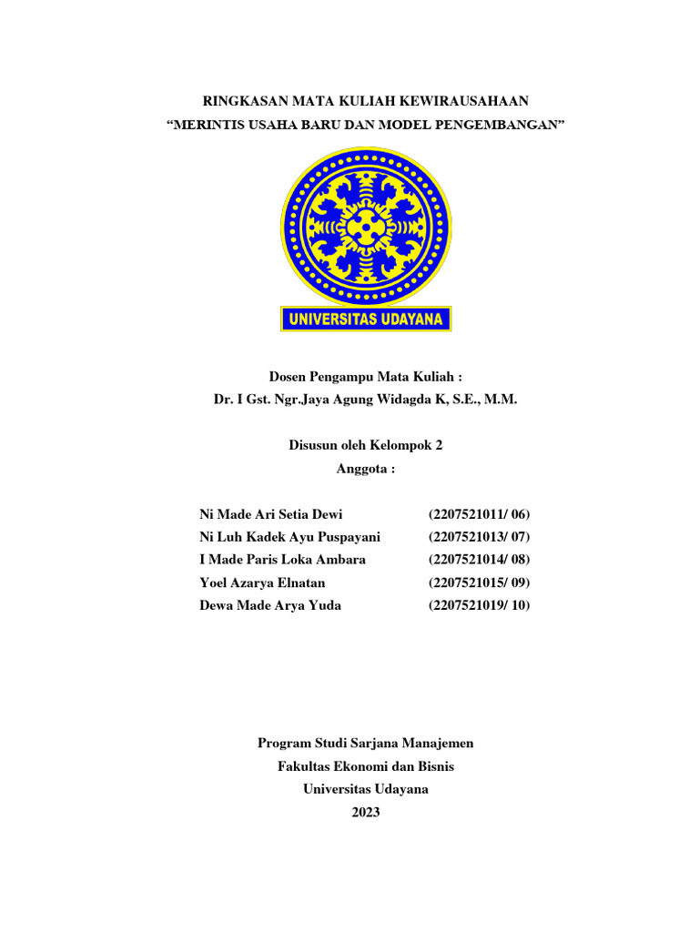 RMK KLP 2 Kwu | PDF