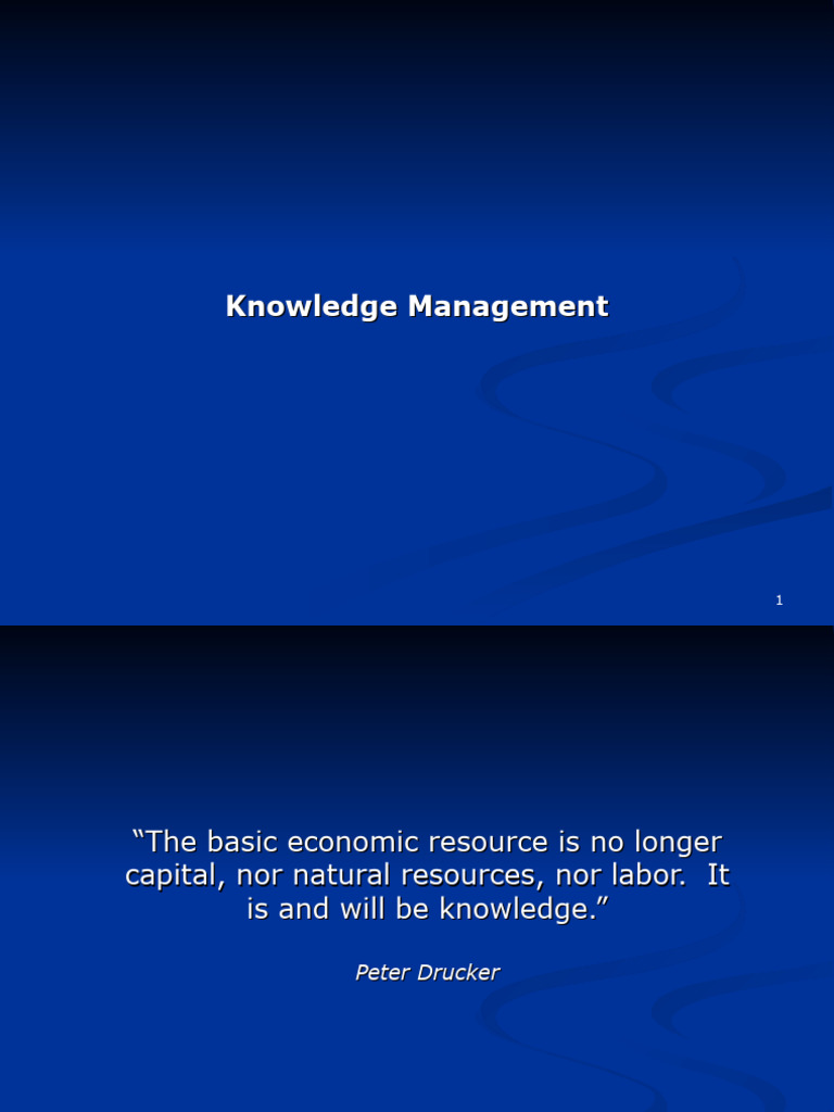 Knowledge Management | PDF | Knowledge Management | Tacit Knowledge