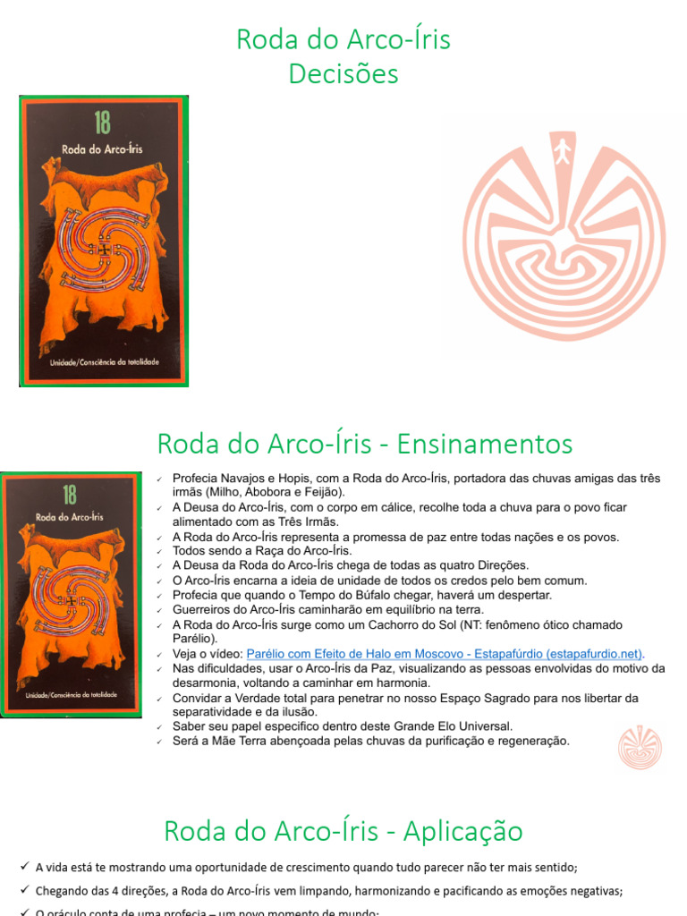 18 Roda Do Arco Iris | PDF | Arco-íris | Amor