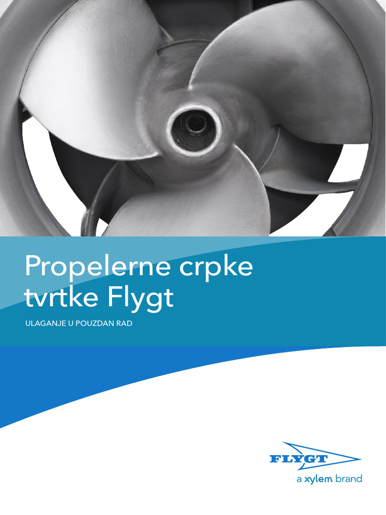 Flygt Propelerne Potopne Crpke Brosura | PDF