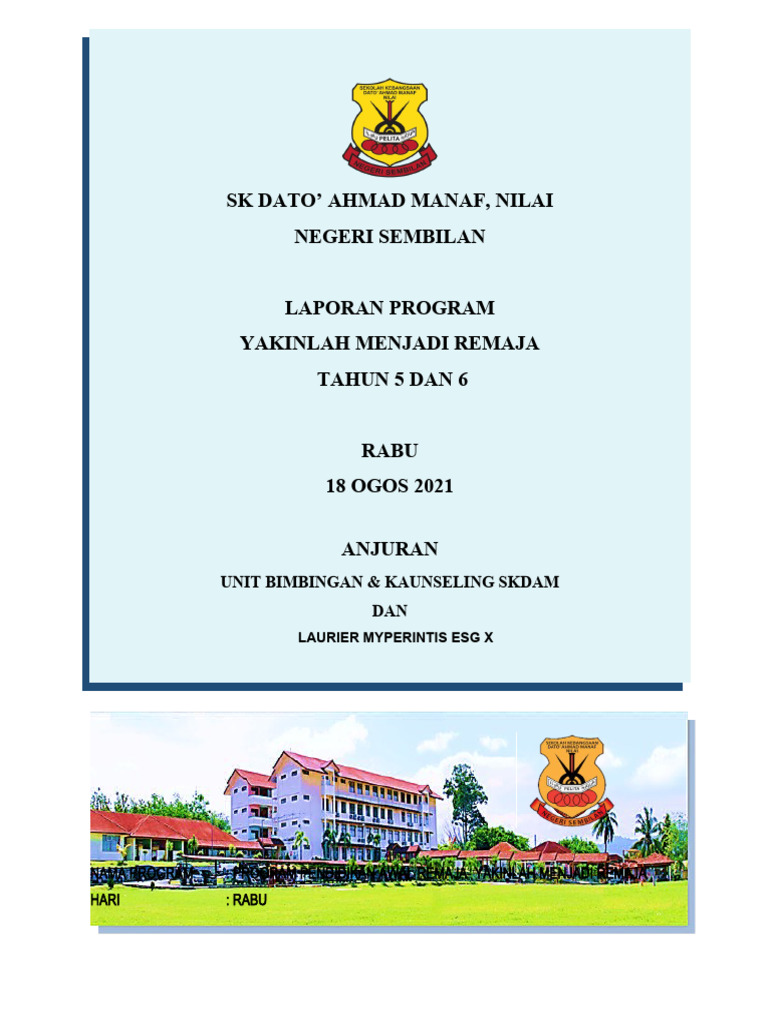 Laporan Program Awal Remaja | PDF