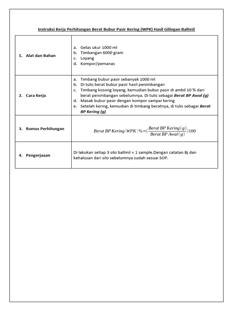 Prosedur Pengujian dan Perhitungan Material | PDF