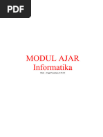Modul Ajar Informatika Kelas 7 Fase D Bab 3 | PDF