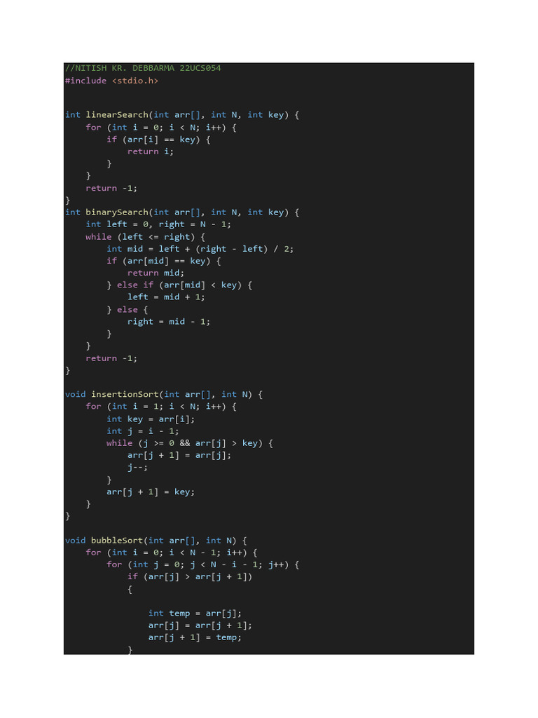 Sort | PDF | Computer Programming | Algorithms And Data Structures