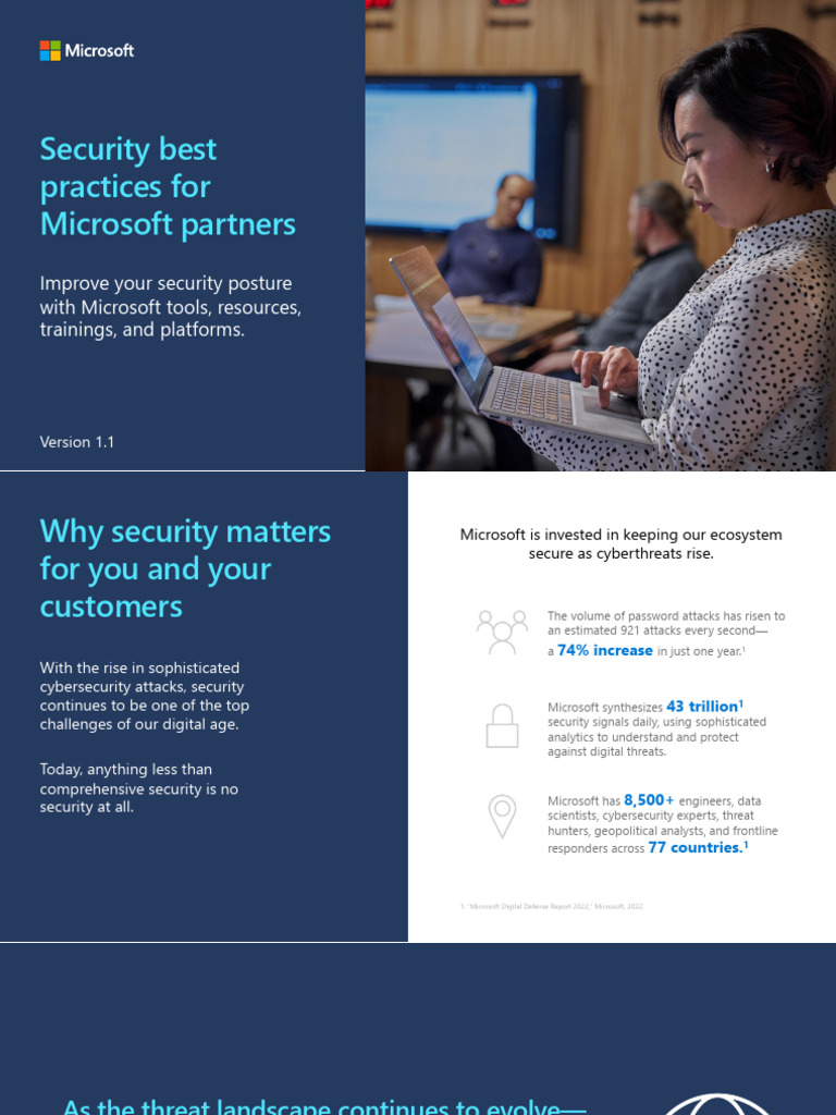 Security Best Practices For Microsoft Partners | PDF | Security | Computer Security