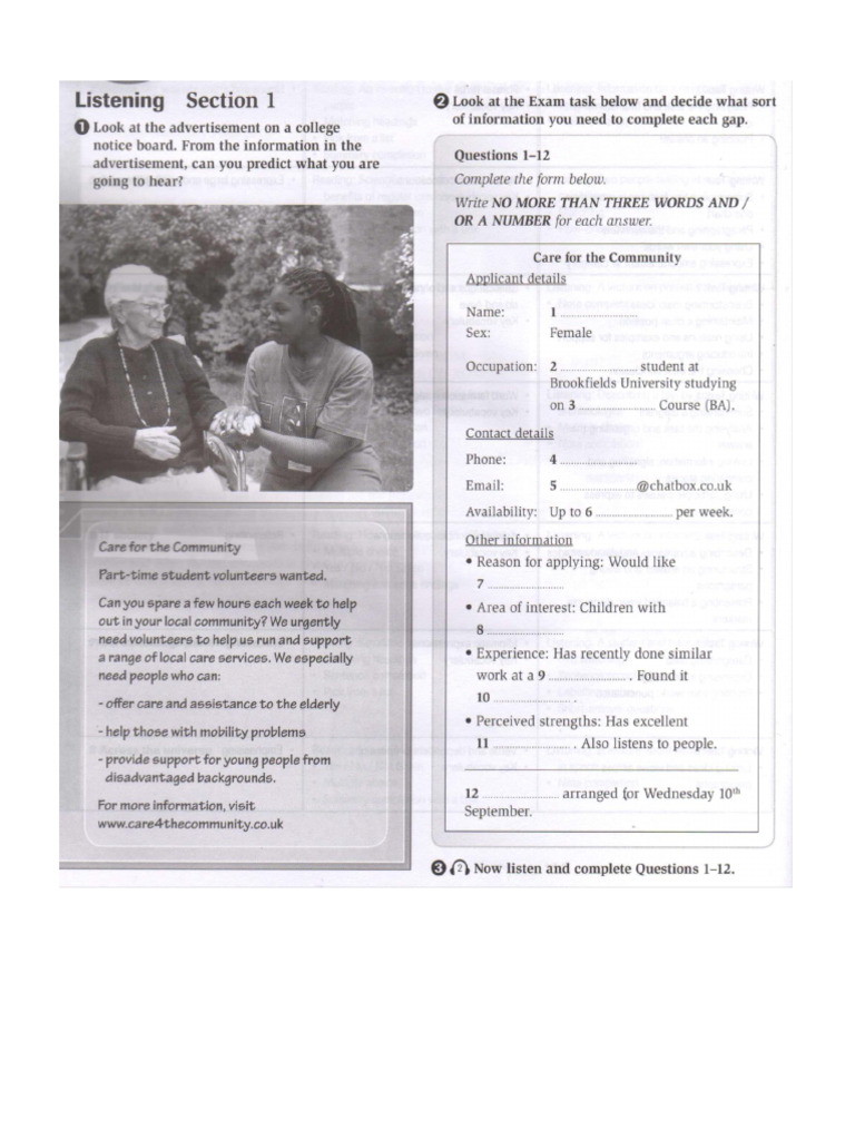 IELTS Practice 1 | PDF
