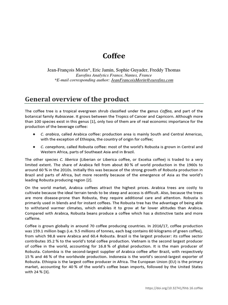 Instant Coffee - Glucose and Xylose | PDF | Coffee | Caffeine