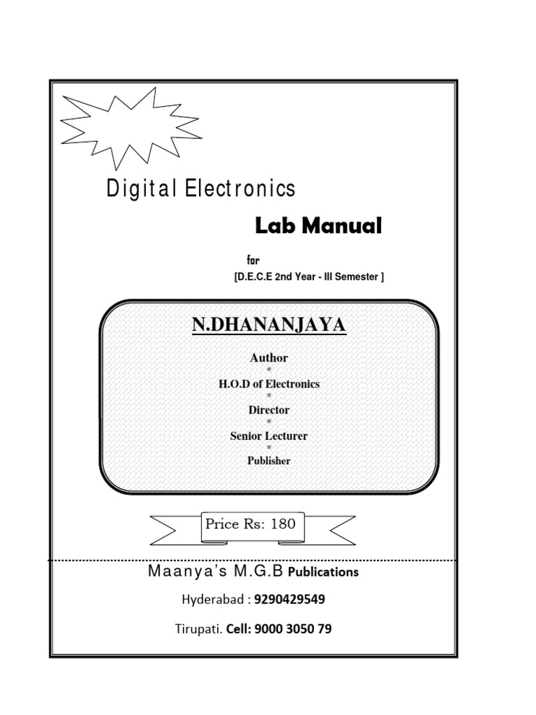 Digital Electronics Lab-3 | PDF | Logic Gate | Digital Electronics